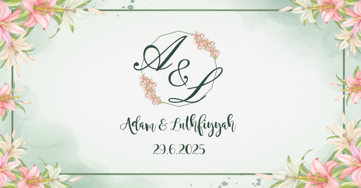 Adam & Luthfiyyah - 249 Invitation